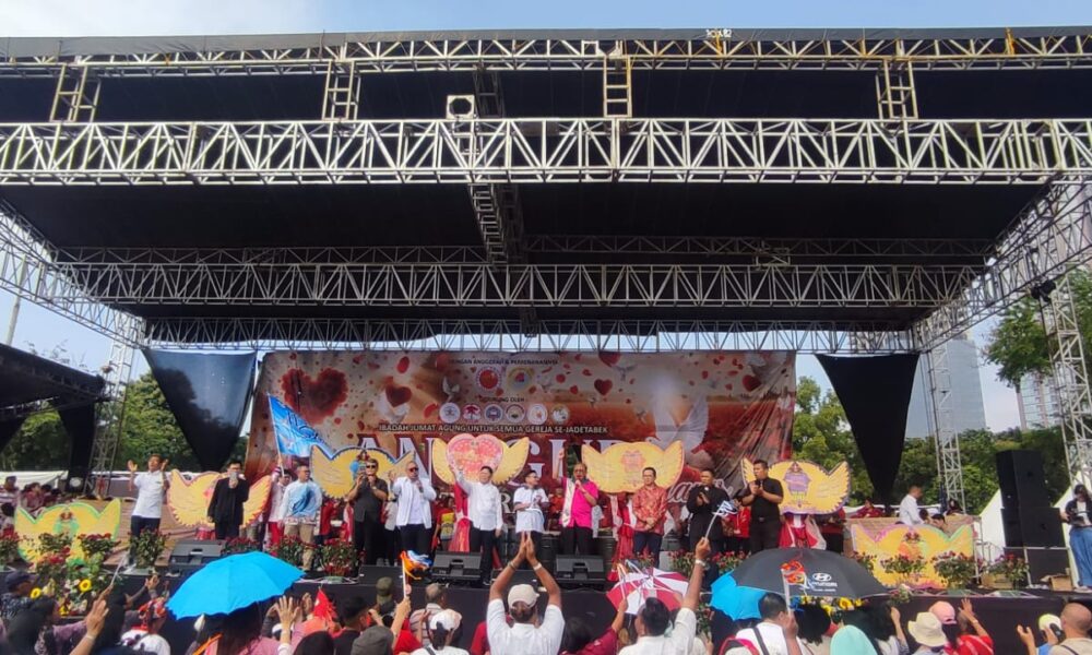 Ibadah Jumat Agung Gereja se – Jadetabek Bertema ” Anggur Manis Doa ...
