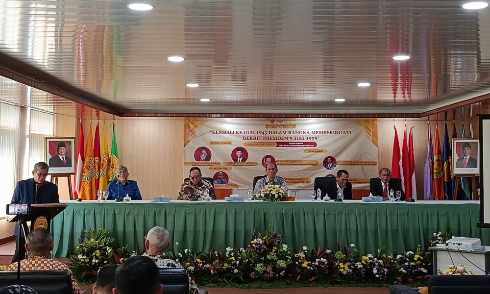 Universitas Jayabaya Gelar Diskusi Simposium Tema “Kembali Ke UUD 1945 ...