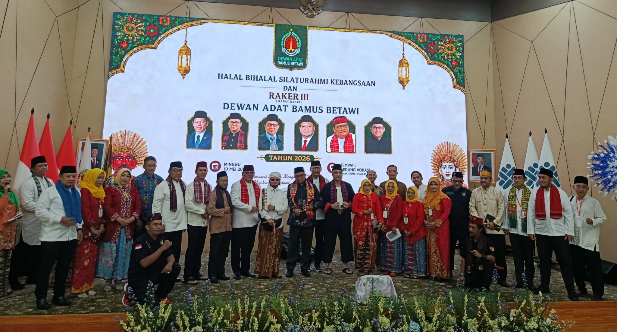 Dewan Adat Bamus Betawi Gelar Halal Bihalal, Silaturahmi Kebangsaan dan ...