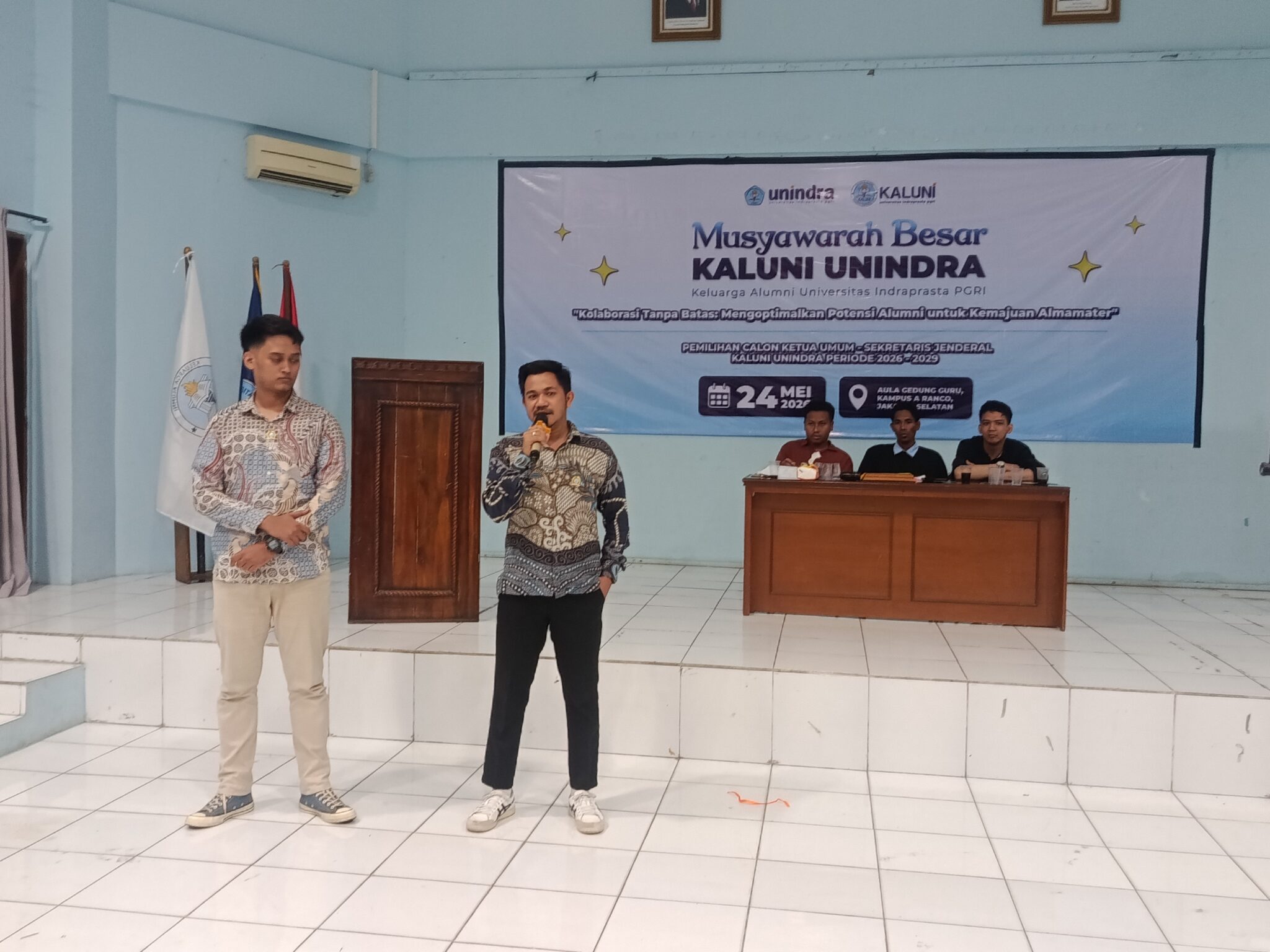 Aidil Armi Muhammad Nahkodai KALUNI UNINDRA 2026–2029, Fokus Bangun ...